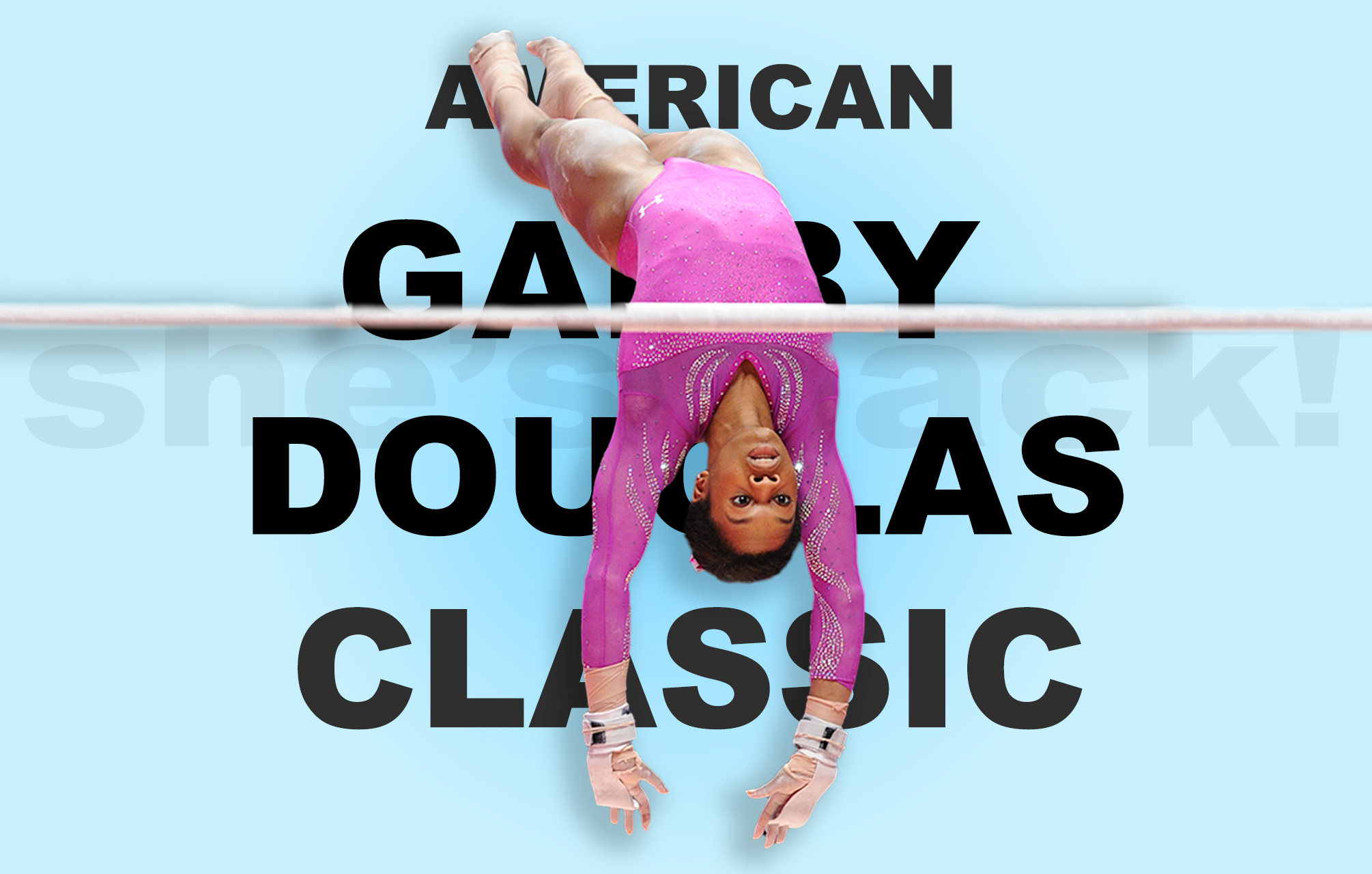 Uneven Bars Gymnastics Gabby Douglas